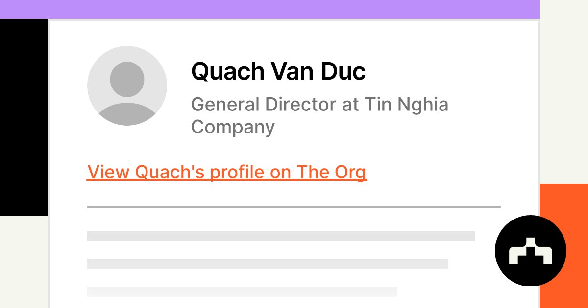 Quach Van Duc - General Director at Tin Nghia Company | The Org